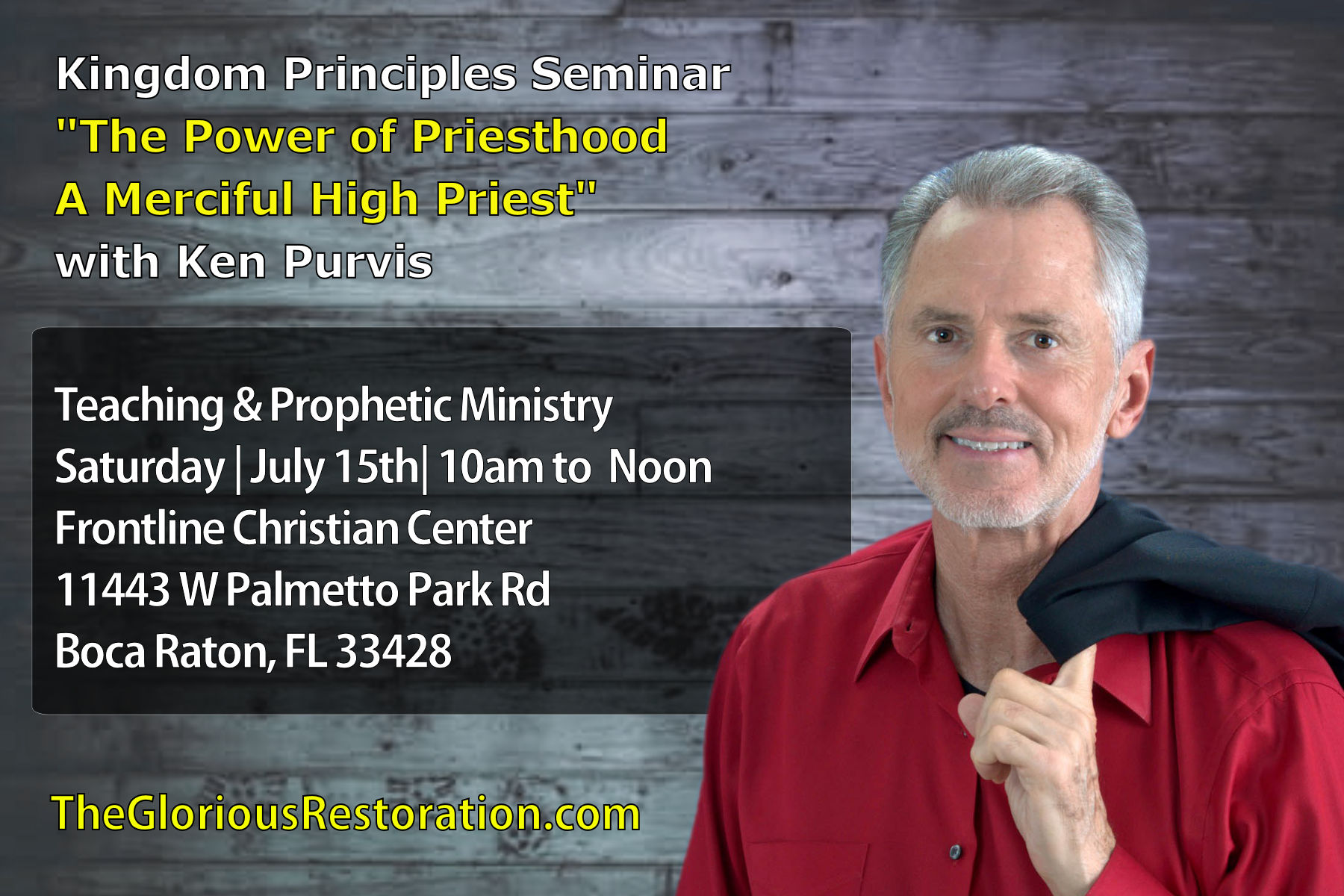 The Power of Priest Hood - A Merciful High Priest - July 15th 10am ...